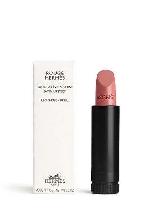 Hermès Rouge Hermès, Saten ruj yedeği, Beige Kalahari Hermès Rouge Hermès, Saten ruj yedeği, Beige Kalahari