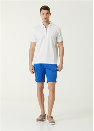 Beymen Club Erkek Custom Fit Beyaz Polo Yaka T-shirt XL Beymen Club Erkek Custom Fit Beyaz Polo Yaka T-shirt XL
