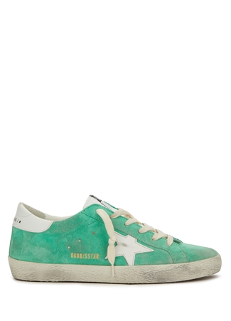 Golden Goose Kadın Superstar Yeşil Sneaker 35 EU Golden Goose Kadın Superstar Yeşil Sneaker 35 EU