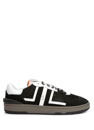 Lanvin Erkek Siyah File Dokulu Deri Sneaker 4 Eu Lanvin Erkek Siyah File Dokulu Deri Sneaker 4 Eu