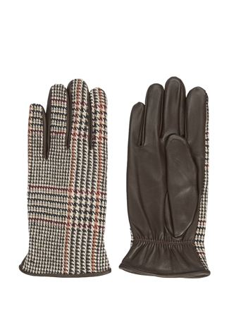 George Hogg Erkek Kahverengi Ekose Desenli Deri Eldiven M Eu George Hogg Erkek Kahverengi Ekose Desenli Deri Eldiven M Eu