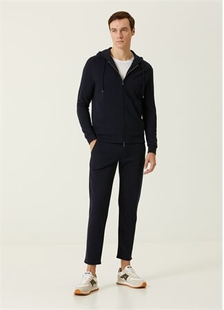 Pal Zileri Erkek Lacivert Beli Kordonlu Eşofman Altı 48 IT