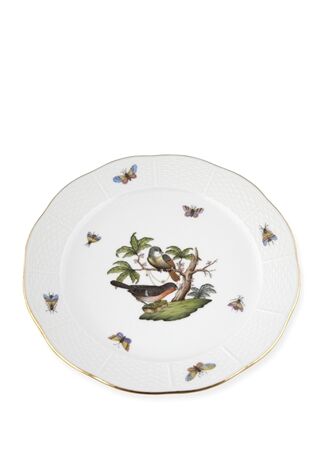 Herend Rothschild Porselen Yemek Tabağı Çok Renkli Herend Rothschild Porselen Yemek Tabağı Çok Renkli
