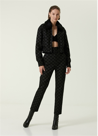 Fendi Kadın Siyah Yüksek Bel Logo Motifli Jean Pantolon 44 IT Fendi Kadın Siyah Yüksek Bel Logo Motifli Jean Pantolon 44 IT