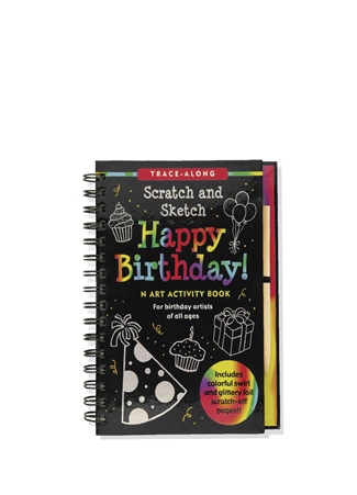 Peter Pauper Press Çocuk Scratch Sketch Happy Birthday Etkinlik Kitabı EU Peter Pauper Press Çocuk Scratch Sketch Happy Birthday Etkinlik Kitabı EU