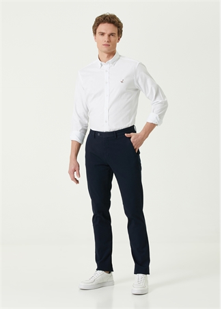Beymen Club Erkek Slim Fit Lacivert Chino Pantolon 46 Beymen Club Erkek Slim Fit Lacivert Chino Pantolon 46