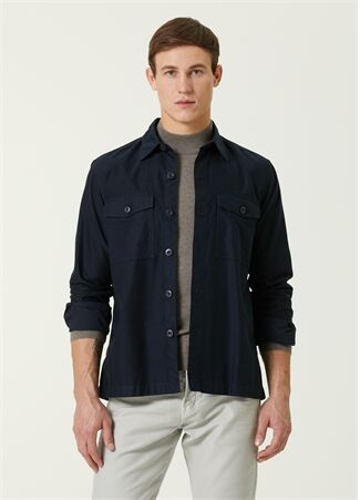 Tom Ford Erkek Lacivert Gömlek 40 IT