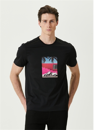 Limitato Erkek Siyah Riocam Baskılı Basic T-shirt S Eu Limitato Erkek Siyah Riocam Baskılı Basic T-shirt S Eu