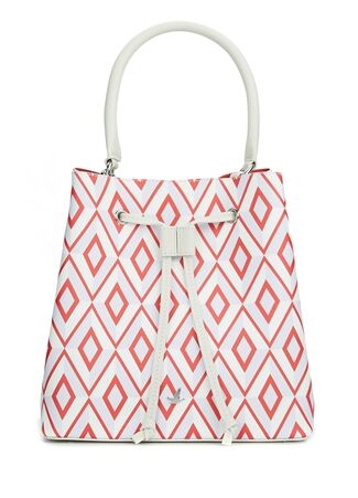 Beymen Club Kadın Retro Holiday Desenli Büzgülü Çanta EU