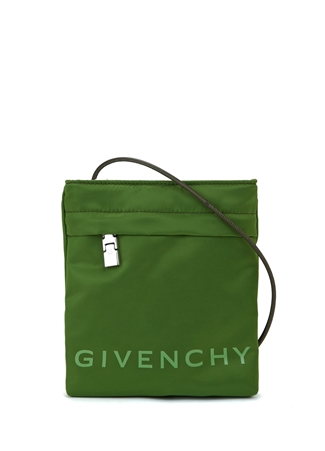 Givenchy Erkek Yeşil Logo Detaylı Çanta Eu Givenchy Erkek Yeşil Logo Detaylı Çanta Eu