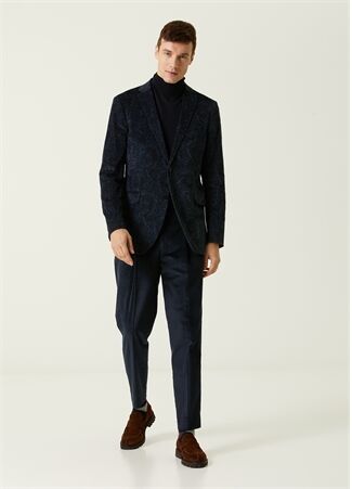 Paul Smith Erkek Lacivert Kadife Pantolon 34 US