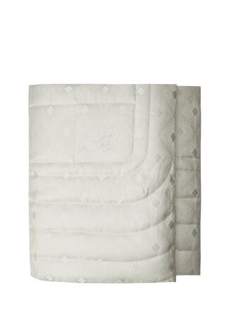 Blumarine Home Dayane Bej Çift Kişilik Yatak Örtüsü Blumarine Home Dayane Bej Çift Kişilik Yatak Örtüsü