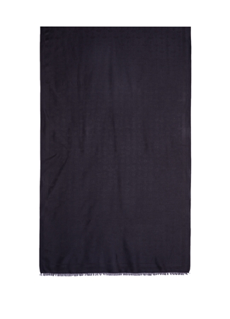 Imannoor Kadın Carnation Logo Desenli Siyah İpek Şal EU Imannoor Kadın Carnation Logo Desenli Siyah İpek Şal EU