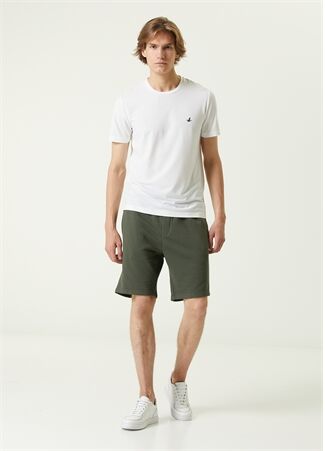 Beymen Club Erkek Haki Beli Kordonlu Jersey Şort S EU Beymen Club Erkek Haki Beli Kordonlu Jersey Şort S EU