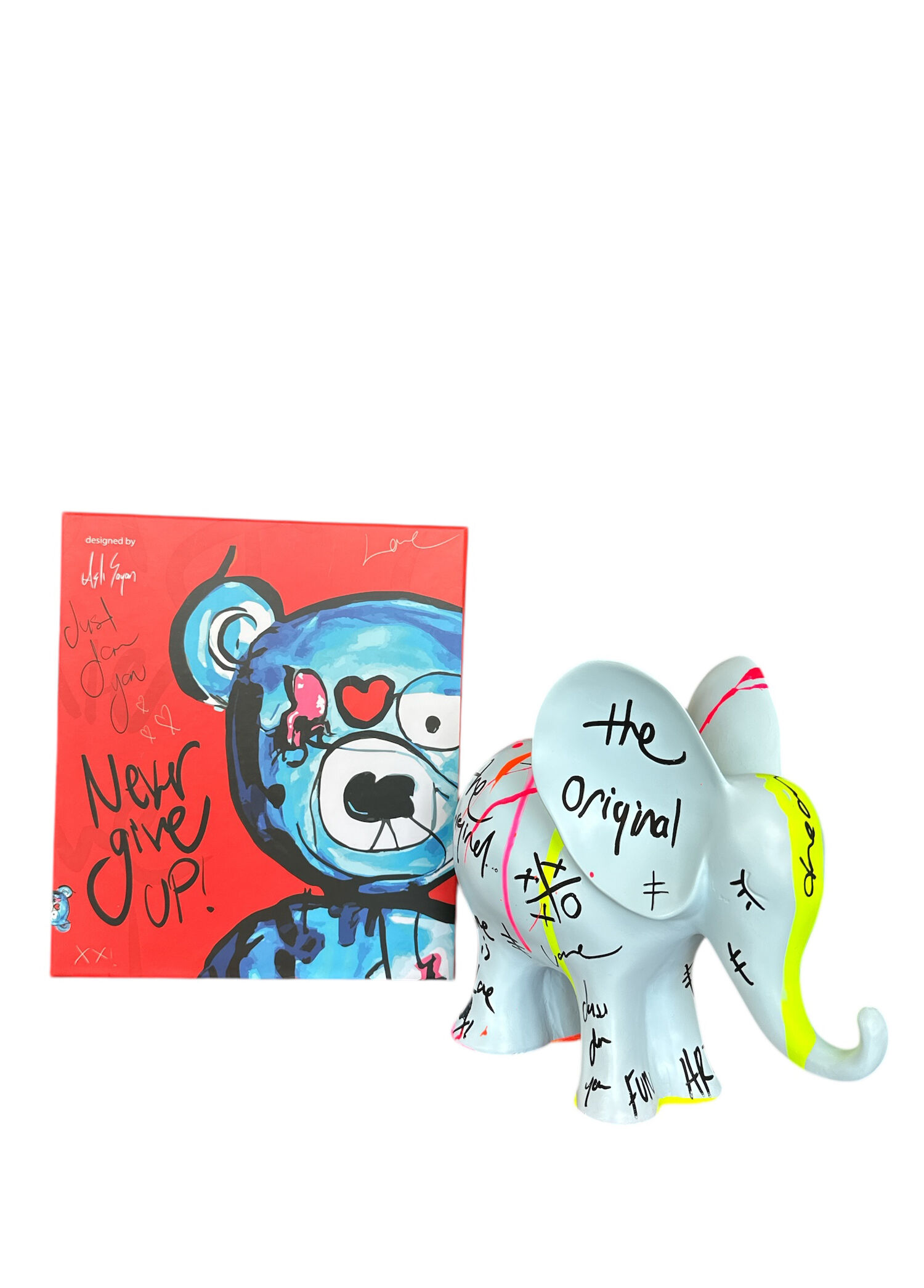 Twistshake - Ice Blue Elephant Pop Sculpture