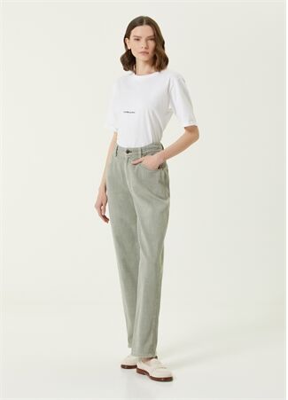 Brunello Cucinelli Kadın Yeşil Jean Pantolon 38 It