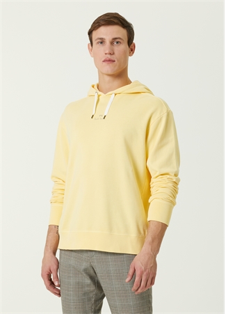 PS by Paul Smith Erkek Sarı Kapüşonlu Sweatshirt S EU PS by Paul Smith Erkek Sarı Kapüşonlu Sweatshirt S EU