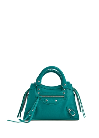 Balenciaga Kadın Neo Classic Mini Yeşil Deri El Çantası EU Balenciaga Kadın Neo Classic Mini Yeşil Deri El Çantası EU