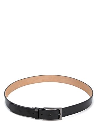 Pal Zileri Erkek Siyah Deri Kemer 95 EU