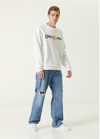 Dolce&Gabbana Erkek Mavi Yıpratma Detaylı Jean Pantolon 50 IT Dolce&Gabbana Erkek Mavi Yıpratma Detaylı Jean Pantolon 50 IT