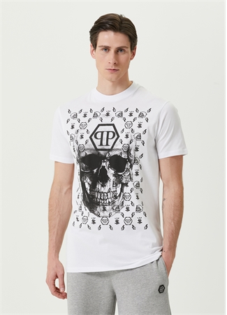Philipp Plein Erkek Tshirt Beyaz M Eu Philipp Plein Erkek Tshirt Beyaz M Eu