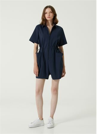 Hummel Hive Kadın Lacivert Cep Detaylı Tulum L EU