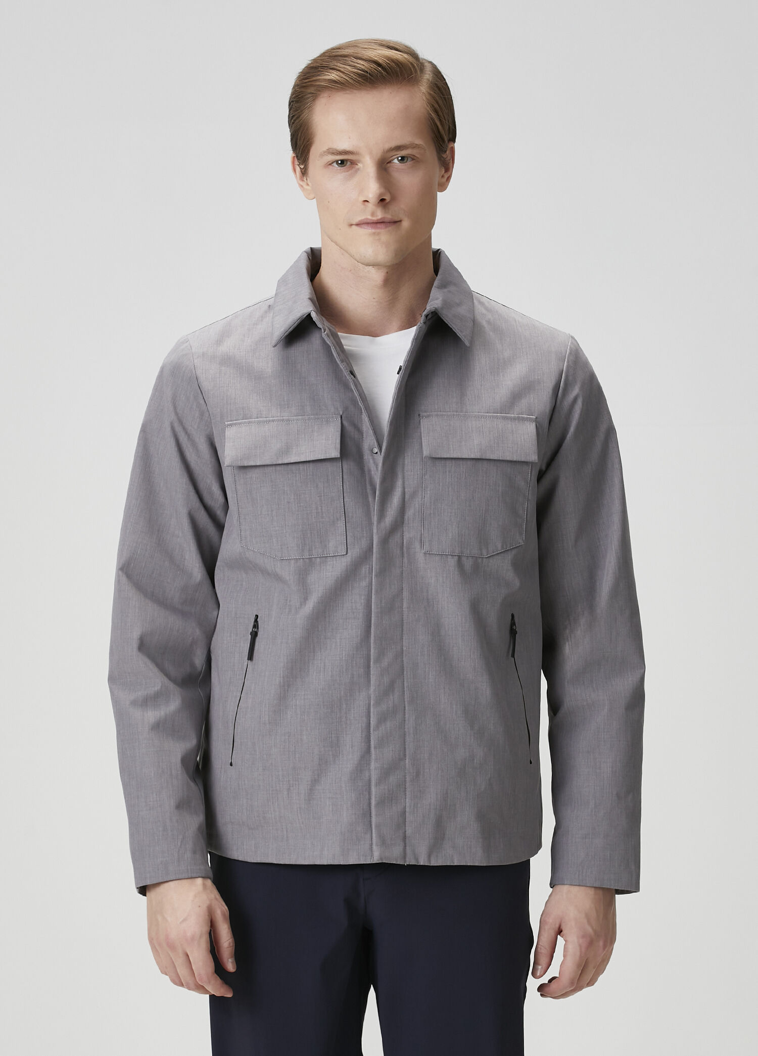 Gray People of Shibuya Gray Men Kiso Grey Coat 1814801 | Beymen