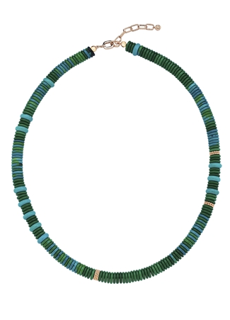 Kısmet by Milka Kadın Mavi Boncuklu Altın Rengi Kolye EU Kısmet by Milka Kadın Mavi Boncuklu Altın Rengi Kolye EU