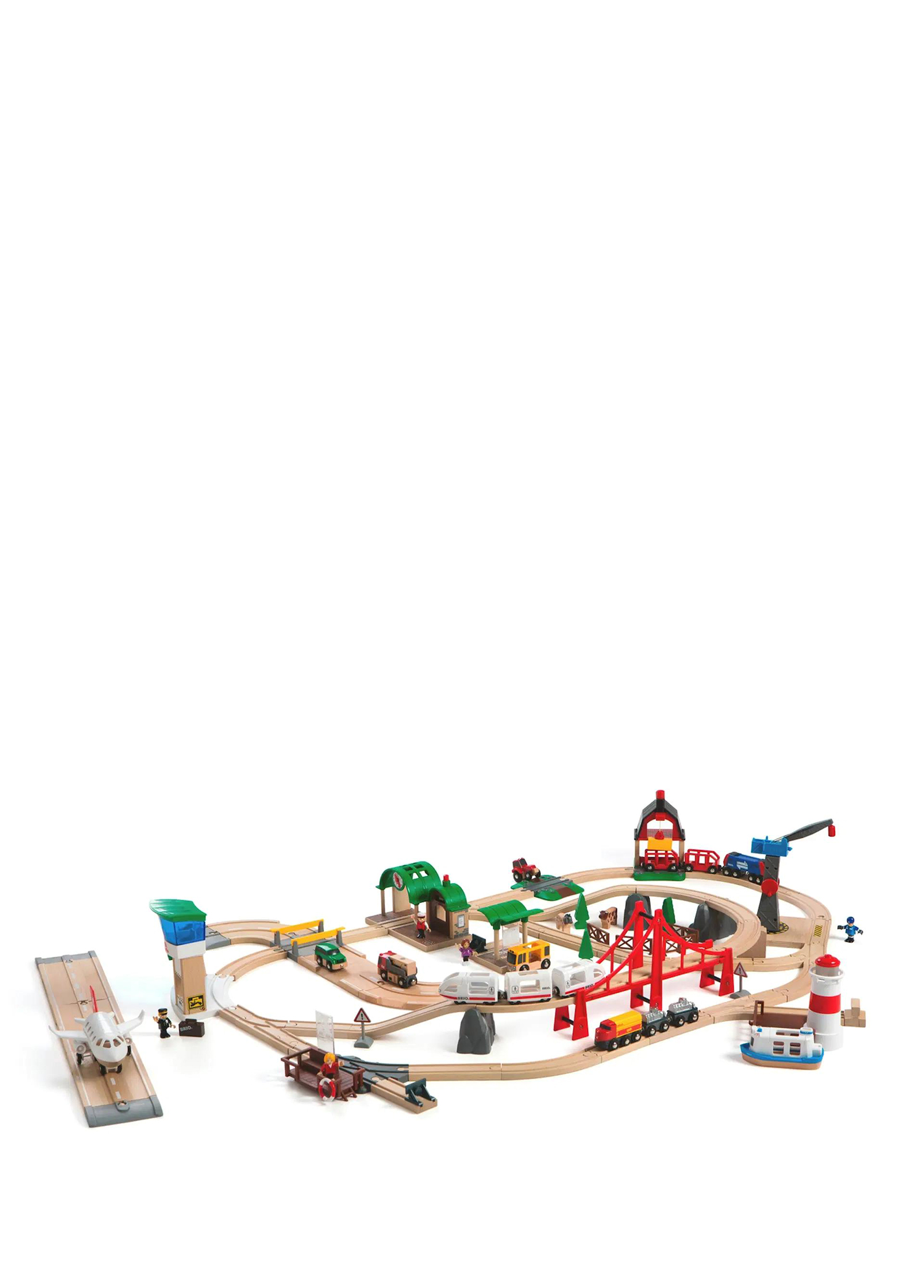 Brio - Deluxe Railroad Toy Set 33766