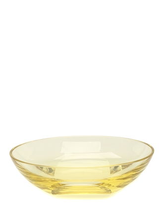 Moser Sarı Kristal Kase
