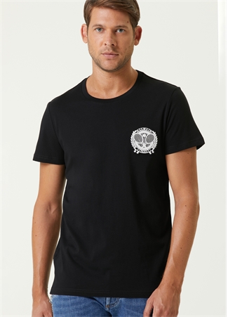 Balmain Erkek Siyah Logo Patchli T-shirt S EU Balmain Erkek Siyah Logo Patchli T-shirt S EU