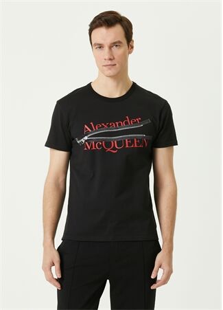 Alexander McQueen Erkek TSHIRT Kırmızı M EU