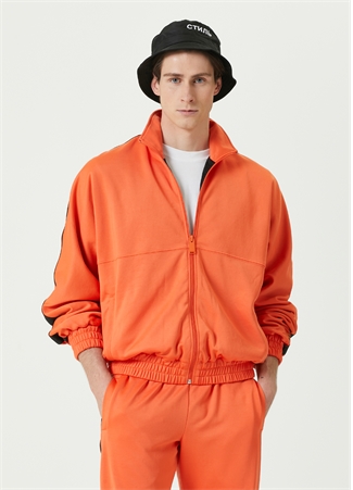 Heron Preston Erkek Sweatshirt Turuncu M Eu Heron Preston Erkek Sweatshirt Turuncu M Eu