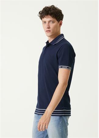 Lacoste Erkek Slim Fit Lacivert Polo Yaka T-shirt S EU Lacoste Erkek Slim Fit Lacivert Polo Yaka T-shirt S EU