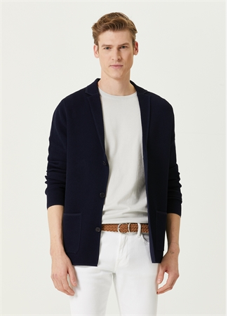 Beymen Collection Erkek Lacivert Şal Yaka Dokulu Triko Ceket S Eu Beymen Collection Erkek Lacivert Şal Yaka Dokulu Triko Ceket S Eu