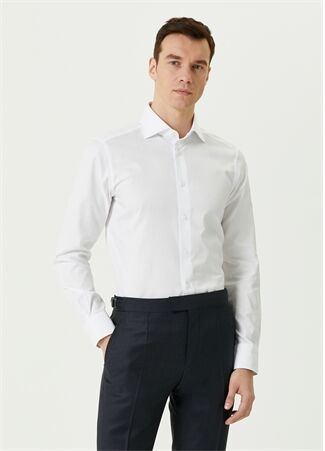 Zegna Erkek Beyaz Gömlek 39 It