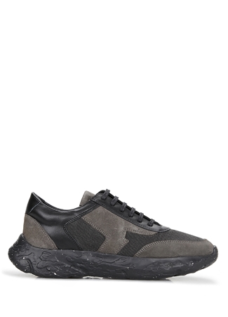 Beymen Club Kadın Siyah Garnili Kalın Tabanlı Deri Sneaker 36 Beymen Club Kadın Siyah Garnili Kalın Tabanlı Deri Sneaker 36