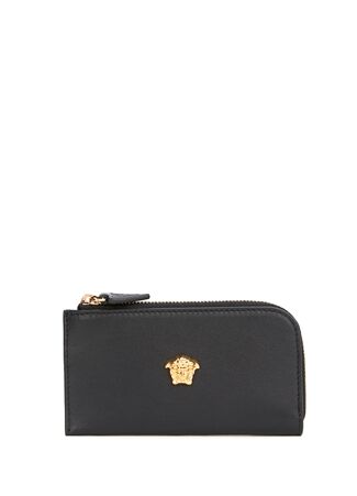 Versace Erkek La Medusa Siyah Deri Cüzdan EU