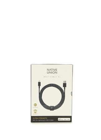Native Union Siyah 3 m Apple Sarj Kablosu EU