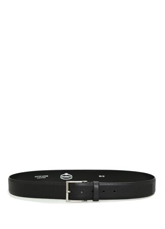 Barrett Erkek Siyah Deri Kemer 0 EU