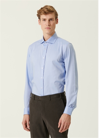 Beymen Collection Erkek Custom Fit Mavi Oxford Gömlek 42 IT Beymen Collection Erkek Custom Fit Mavi Oxford Gömlek 42 IT