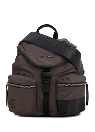 Premiata st Erkek Haki Logolu Sırt Çantası EU Premiata st Erkek Haki Logolu Sırt Çantası EU