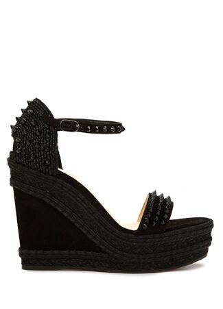 Christian Louboutin Kadın SANDALET Siyah 38 EU