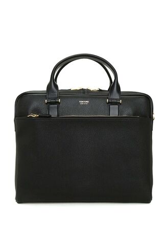 Tom Ford Erkek Siyah Deri Çanta EU