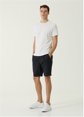Beymen Collection Erkek Lacivert Beli Kordonlu Bermuda 52 IT Beymen Collection Erkek Lacivert Beli Kordonlu Bermuda 52 IT