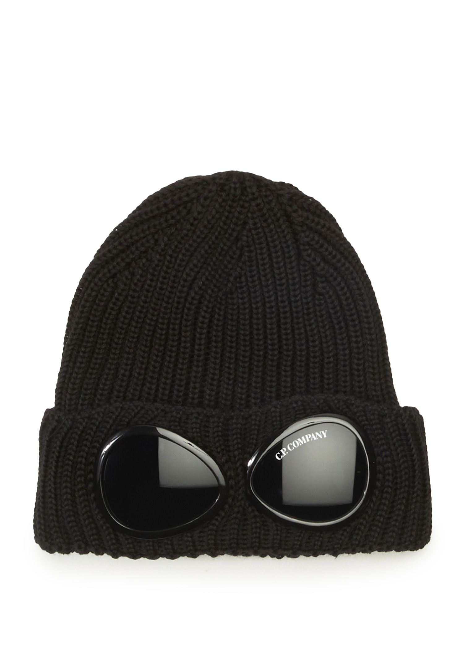 C.P. Company Siyah Erkek Siyah Gözlük Detaylı Erkek Yün Bere 1848148 ...