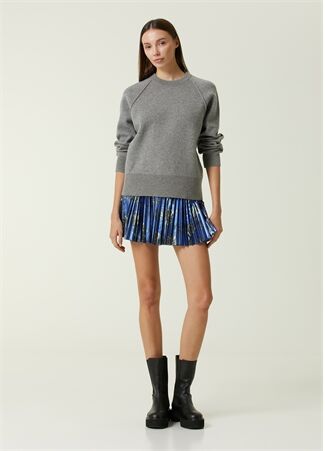 Red Valentino Kadın ETEK Mavi 40 IT