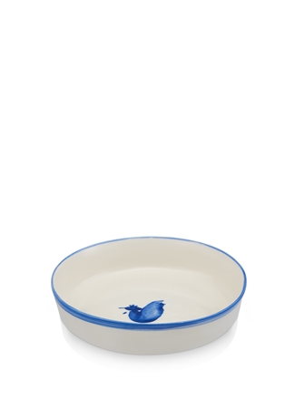 Goho Derin Beyaz Horoz Desenli Porselen Kase Çok Renkli Goho Derin Beyaz Horoz Desenli Porselen Kase Çok Renkli