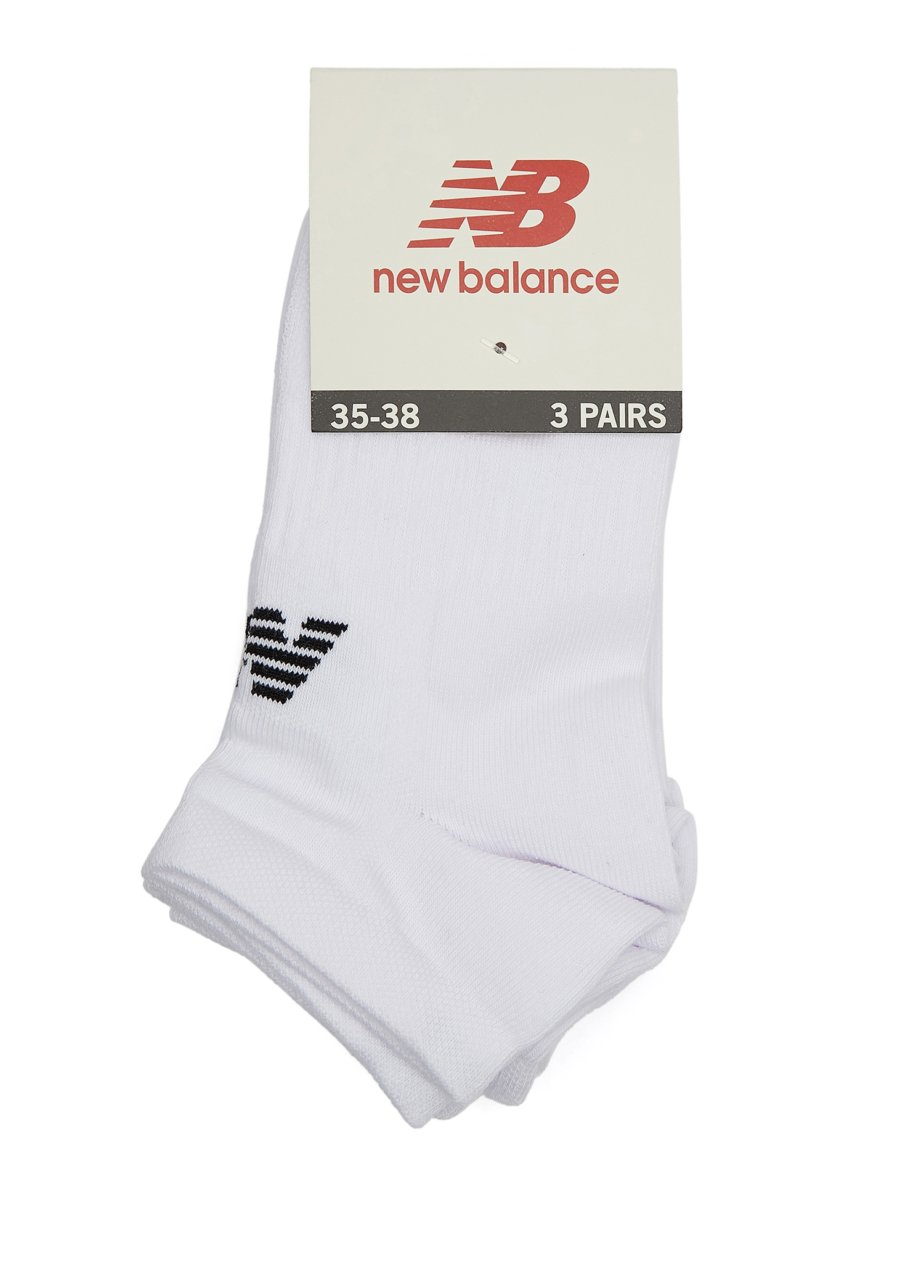 New Balance Beyaz Erkek Beyaz 3lü Erkek Çorap 1695079 | Beymen