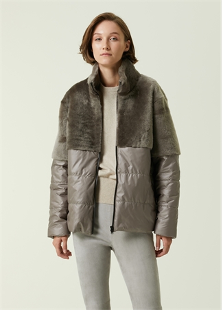 Beymen Collection Kadın Vizon Dik Yaka Garnili Mont Bej 36 Beymen Collection Kadın Vizon Dik Yaka Garnili Mont Bej 36